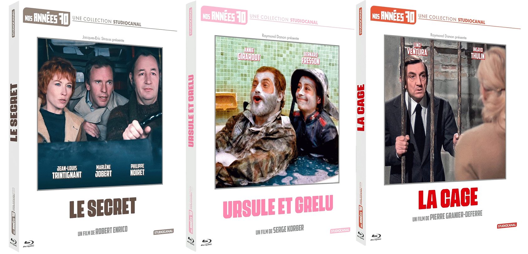 Collection « Nos années 70 » : Serge Korber, Pierre-Granier Deferre ...